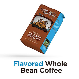 KALAMAZOO COFFEE COMPANY Whole Bean Flavored Coffee Variety Pack - Hazelnut, French Vanilla, & Maple Walnut | 12oz Bag (3 Pack)