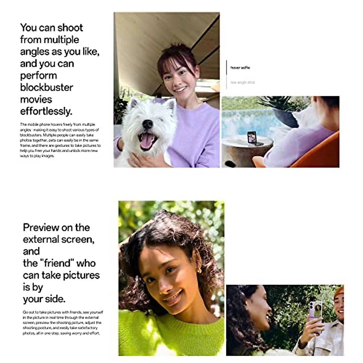 Original Oppo Find N2 Flip 12G+256GB 5G Mobile Phone 120Hz Fold AMOLED 6.8" Screen Dimensity 9000+ 4300mAh 44WSuperVOOC OTG NFC Global Warranty Cellphone by-（CTM Global Store） (Gold(12+256))