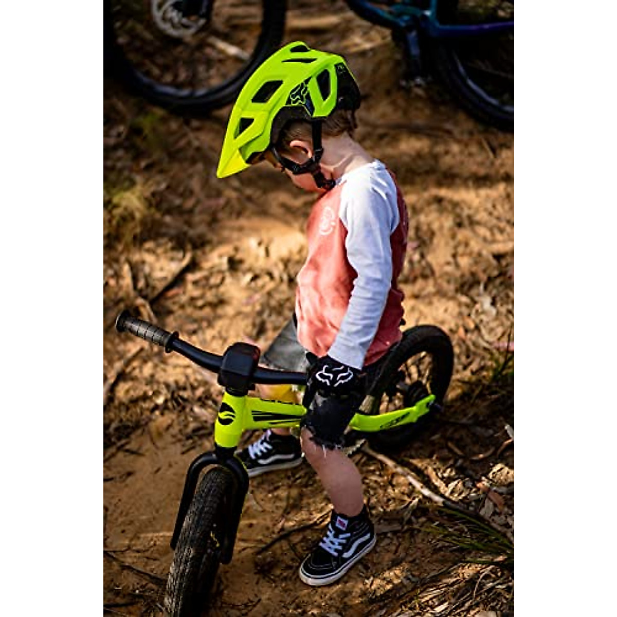 Fox Racing Youth Mainframe Mountain Bike Helmet, Black/Black