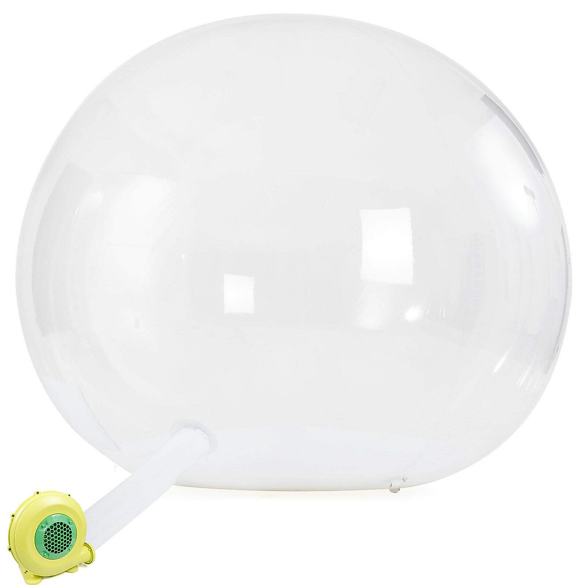 Inflatable Bubble Tent Transparent, Outdoor Inflatable Bubble Camping House Tent 2m Eco Home Tent W/Blower for Outdoor/Backyard/Festivals Stargazing & Family Camping (Circle diameter 2m without aisle)