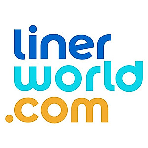 LinerWorld Overlap Expandable Above Ground Pool Liner for Deep Ends up to 72" Deep - 3 Designs - Round and Oval 15', 21', 24', 27', 15'x30', 18'x33' and More (18'x33' Oval, Glimmerglass)