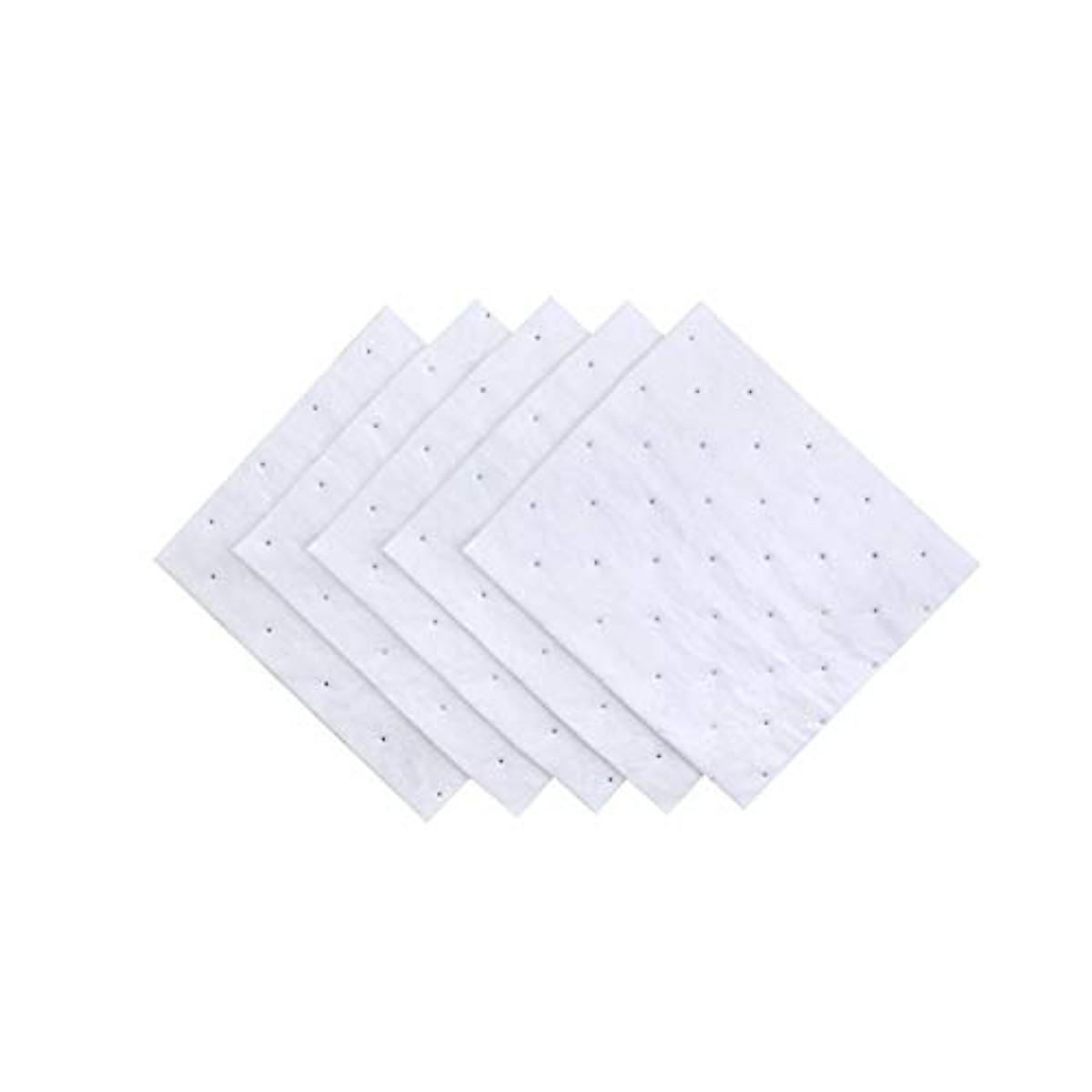 3M Petroleum Sorbent Pad HP-156, High Capacity,White, 17" X 19"