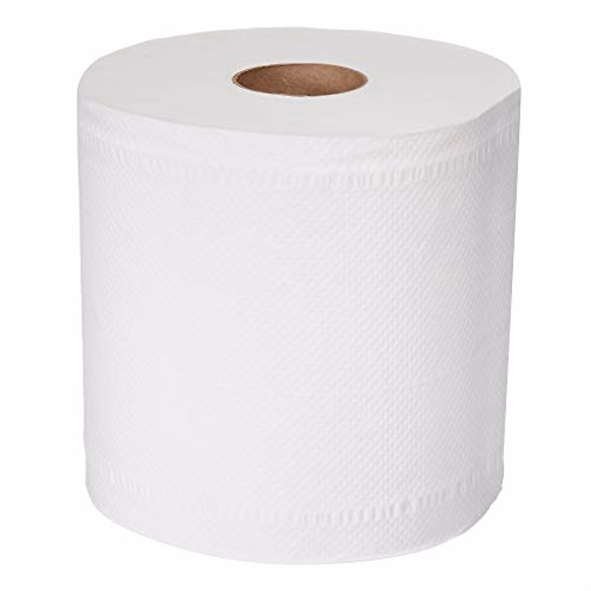 AmazonCommercial 2-Ply White 7.6' Centerfeed Pull Paper Hand Towels (SOFI-020) for Business,Perforated,Compatible with Universal Dispensers|FSC Certified |600 Sheets per Roll (6 Rolls)(7.6 x 9 Sheet)