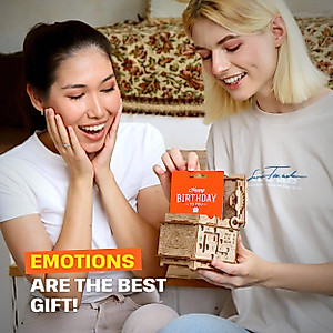 ESC WELT Orbital Box - Creative Gift Box for Money, Vouchers, Gift Cards - Bridesmaid Proposal Gift Box for Jewellery - 3D Puzzles for Adults for Presents with Lids - Unique Puzzle Gift Box