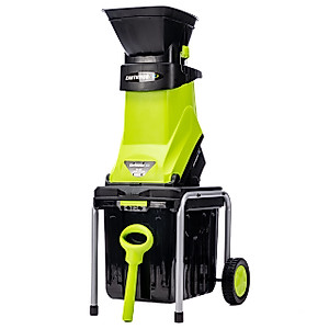 Earthwise GS70015 15-Amp Garden Corded Electric Chipper, Collection Bin