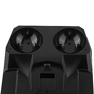 4 in 1 Charger for PS Move/Controller Gamepad Powered by Host USB, Fast Charging Base, with Charging Status Indicator, Controllers Organizer