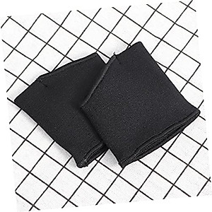 GLEAVI 2pcs Hallux Valgus Straightener Toe Spacer Bunion Night Splint Hallux Valgus Covers Bunions Covers Thumb Covers Thicken Orthotics Sock Floor Mat Black Bunion Splints Toes Separator