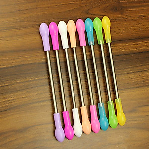 SUPVOX 2Pcs Facial hair remover stainless steel hair removal spring from upper lip chin cheeks and neck