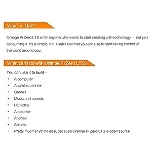 ignoramus for Orange 512MB H3 -Core Development Board,-Source Single Board Computer, Run Android 4.4,