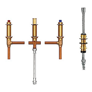 Moen 9792 Two-Handle Roman Tub Adjustable Valve with Shower Diverter, 1/2-Inch CC Connection