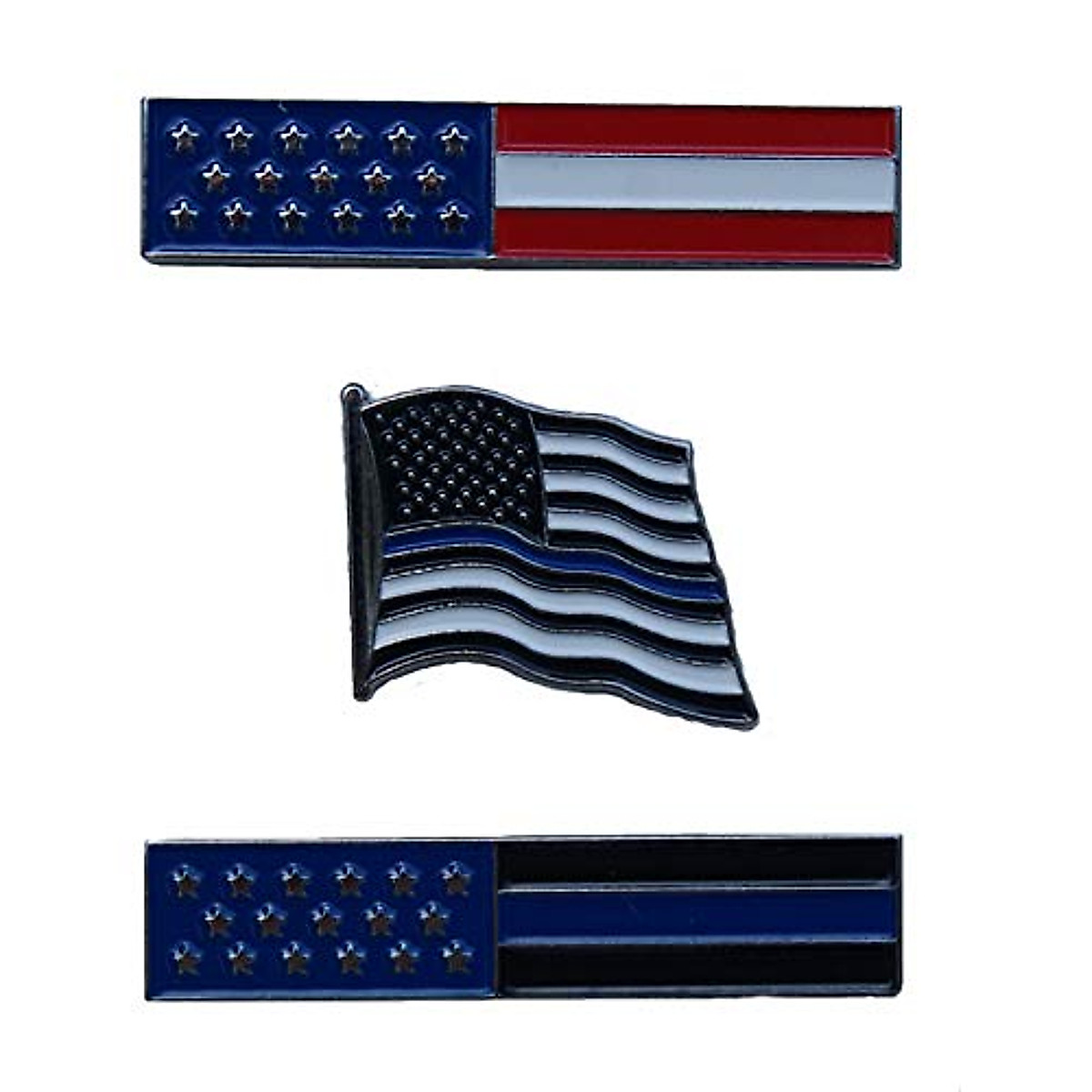 Black and Gold Police Uniform Pens with Uniform Pin Pack and Decal