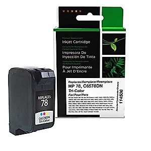 CIG Remanufactured Tri-Color Ink Cartridge (Alternative for HP C6578DN, 78) (450 Yield)