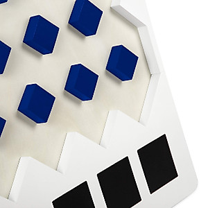 peleya Prize Drop Disc Game Wood 27.8" x 15.9" with Chalkboards Carnival Game Trade Show