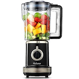 Yabano Countertop Blenders for Kitchen, Professional Electric Blender for Shakes and Smoothies, 2 Adjustable Speeds & Pulse Function, 6 Stainless Steel Blades & 50oz Jar, BPA Free, Easy to Clean