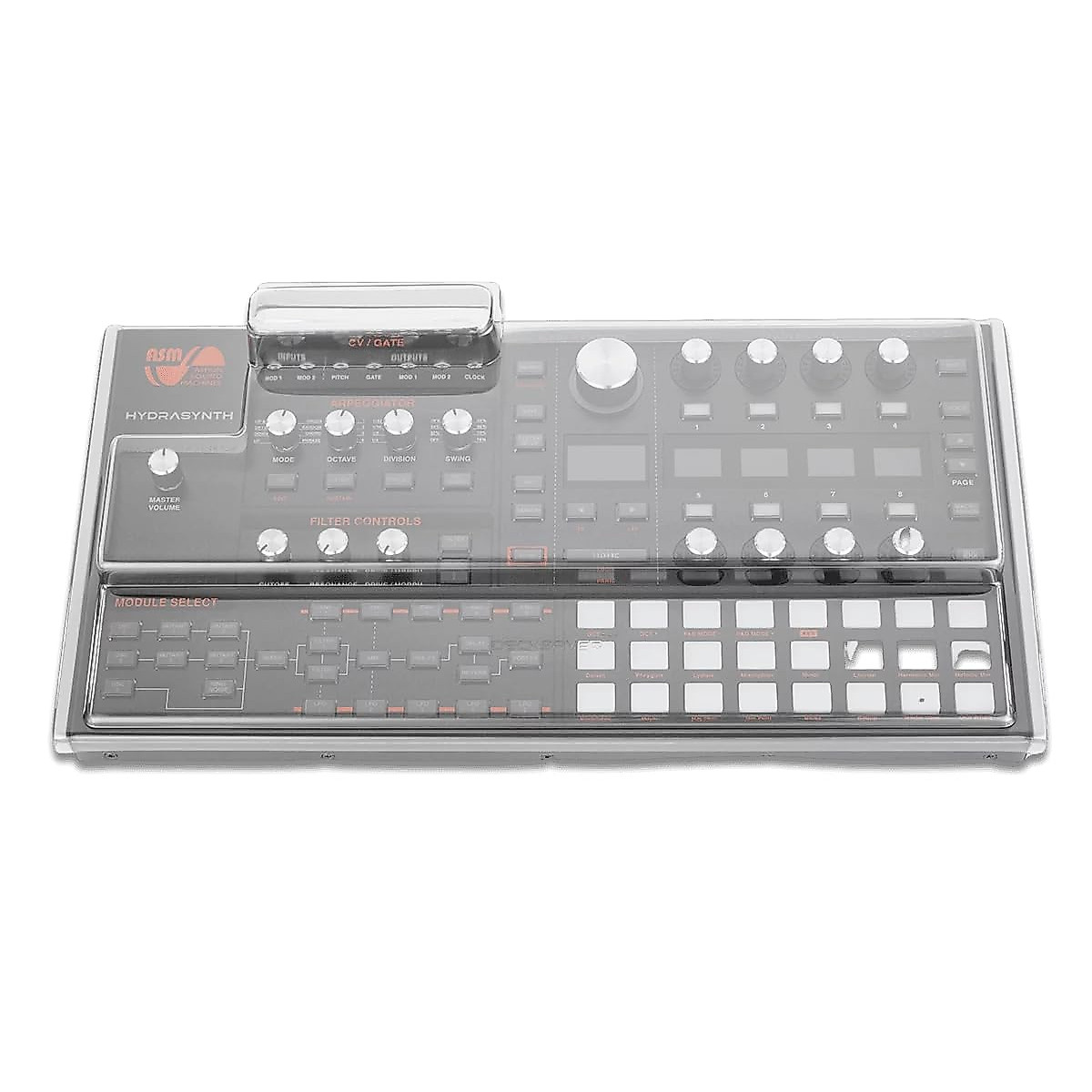 Decksaver Ashun Sound Machines Hydrasynth Desktop Cover (DS-PC-ASMHSDESKTOP)