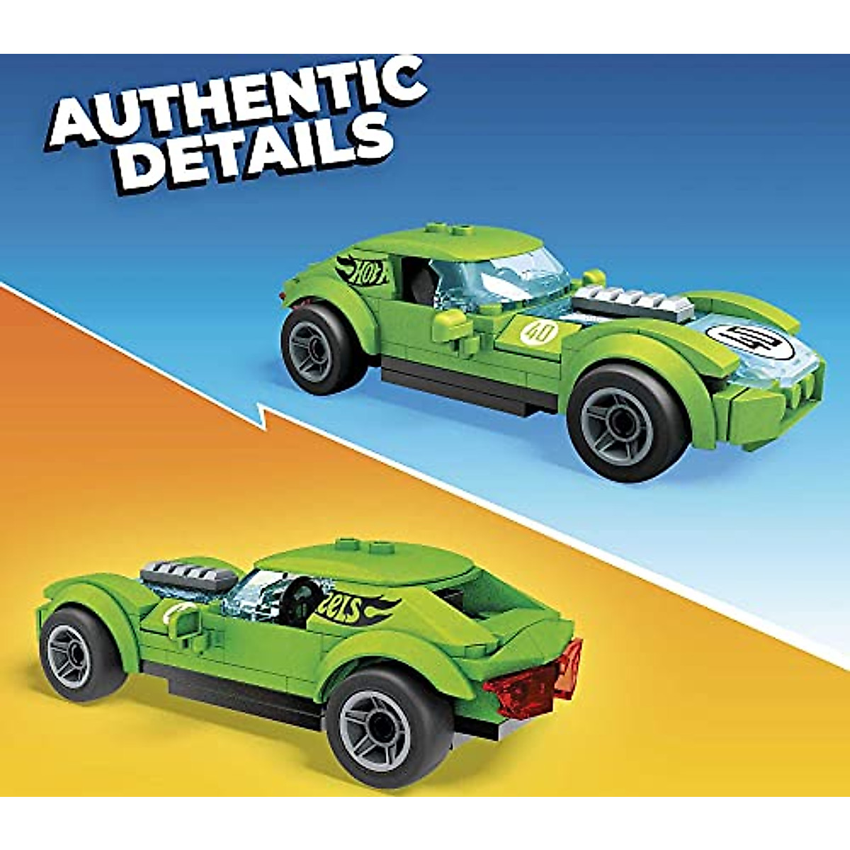 Hot Wheels Mega HW40 Vehicle Building Set - 90 Piece