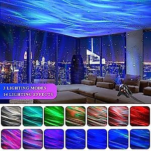 OAEBLLE Star Projector, Galaxy Light Projector for Bedroom, Remote Control White Noise Bluetooth Speaker Aurora Projector, Night Lights for Kids Room, Adults Home Theater, Party, Living Room