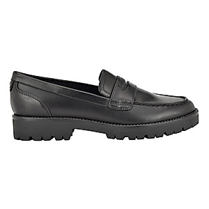 Calvin Klein Women's FRENZA Loafer, Black 001, 9