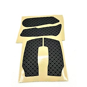 LZYDD Mouse Anti-Slip Tape Elastics Refined Side Grips/Anti Sweat Paste for ROCCAT Kone AIMO Gaming Mouse (Anti-Slip Tape Black)