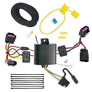 Tekonsha T-One® T-Connector Harness, 4-Way Flat, Compatible with Select Chrysler 200 : Dodge Avenger