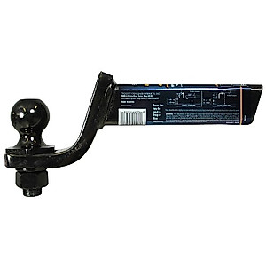 Reese 7039300 Class III Interlock Ball And Ball Mount Combination , Black