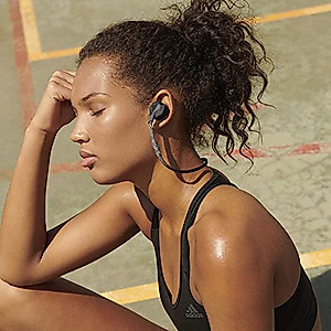 Adidas Wireless Bluetooth in-Ear Headphones - Sweat-Proof and Frictionless for Running (Night Grey)