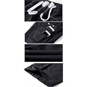 XinYangNi Plus Size Bermuda Shorts for Women Cotton Cargo Shorts Relaxed Fit Casual Summer Shorts Multi-Pocket Khaki US 12-14