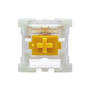 Granvela OUTEMU Gold Switches 3 Pin Key switches Replacement Pack 20 - Gateron& Cherry MX Equivalent DIY Replaceable Switches for Mechanical Gaming Keyboard…