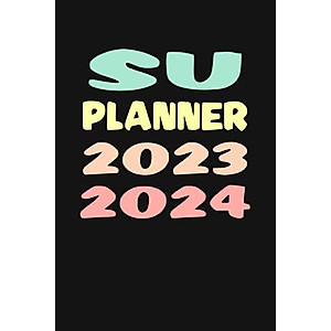 SU: Custom Name Weekly Planner 2023-2024