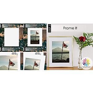 Mat Board Center, Pack of 20 White 16x20 Backer Boards/Matte Backing Board Great for Frames, Photos, Crafts