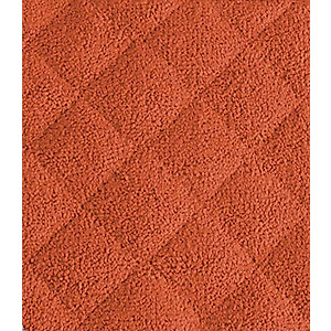DII Basic Terry Collection Quilted 100% Cotton, Potholder, Spice, 3 Piece