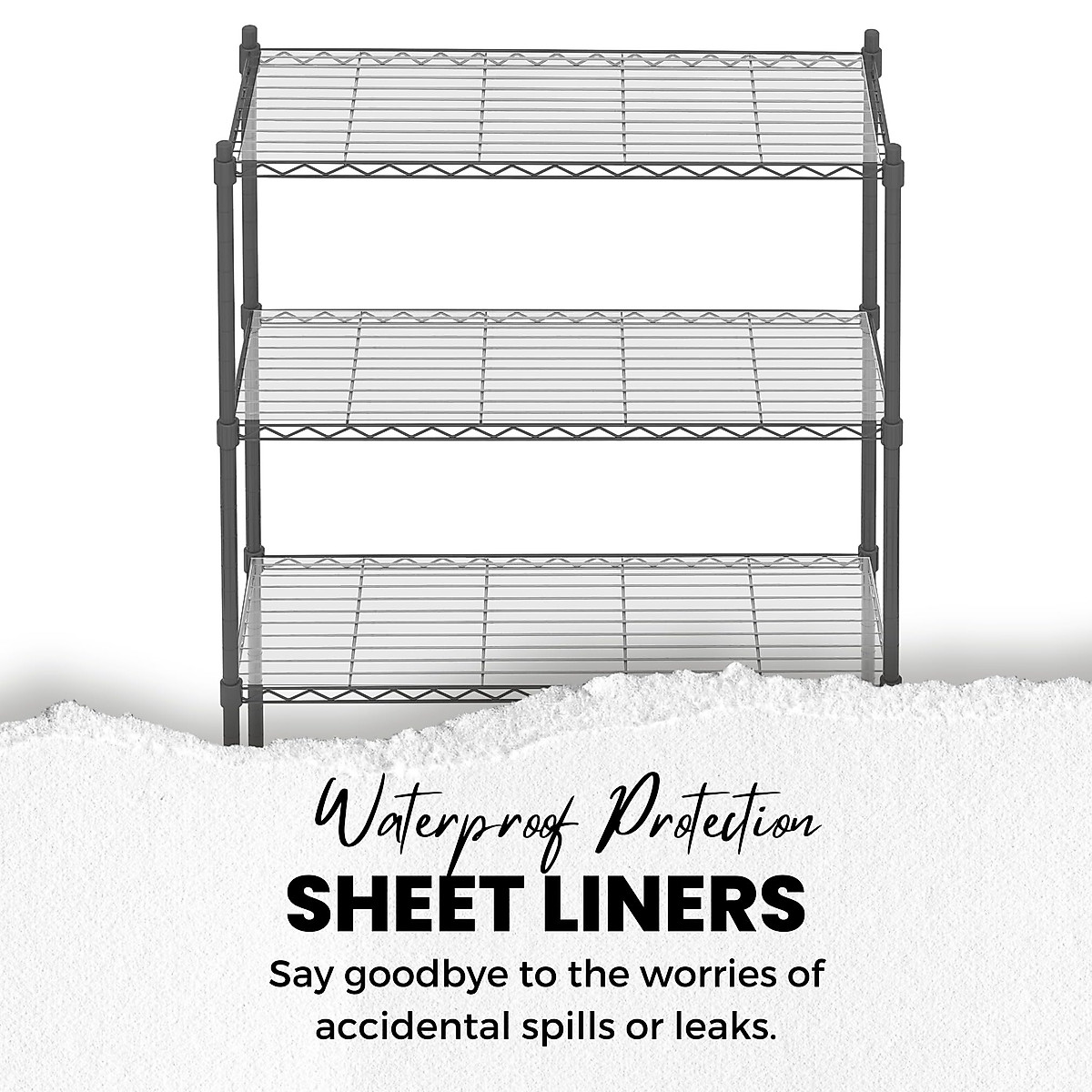 4 Pack of Shelf Liner Measure 11.75” x 47” which Fits 12" x 48" Wire Shelf and Closet Transparent, Clear Matte Finish, Durable, Non-Adhesive and Unrolled Flat Shelf Liners