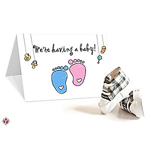 Blank Half Fold Greeting Cards - 8.5 x 5.5 Inch Heavyweight White Card Stock Paper - for Birthday, Wedding, Holiday, Anniversary Invitations, and All Occasions - Bulk Pack of 100 Cards