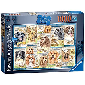 Ravensburger Dutiful Dogs Jigsaw Puzzle 1000 Piece for Adults and Kids Age 12 and Up