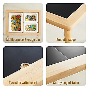 Beright Children's Table, Play Sand Table Indoor Sensory Table, not with Storage Bin for Kids, Perfect Choice for Christmas Thanksgiving Gift