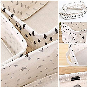 HomeDo Foldable Storage Cube Basket Bins Organizer for Kids Room, Bathroom, Nursery Shelf Basket, Desks, Baby Gift Baskets for Toys, Books, Socks, Makeup, Clothes (Black-4Pack, 8.5"x5.2"x6.5")