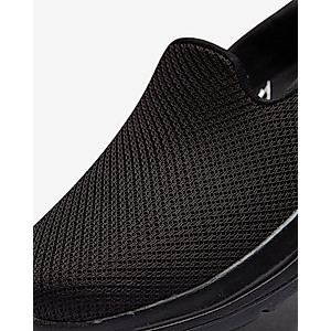 Skechers Women's Go Walk Arch Fit-Grateful Sneakers, Black, 6 Wide