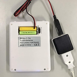 LR03 AAA Battery Eliminator 2m USB Power Supply Cable Replace 1 to 4pcs AAA Battery for Electric Toy Flashlight Clock (4.5v)