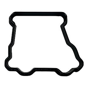 Golf Cart Cookie Cutter with Easy to Push Design, for Baby Showers, Work Events, and Birthday Celebrations (4 inch)
