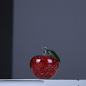 Cabilock Wine Bottle Glass Plug Ball Stoppers Fruit Shaped Caps for Wine Decanter Carafe Bottle Replacement Sealing Stoppers