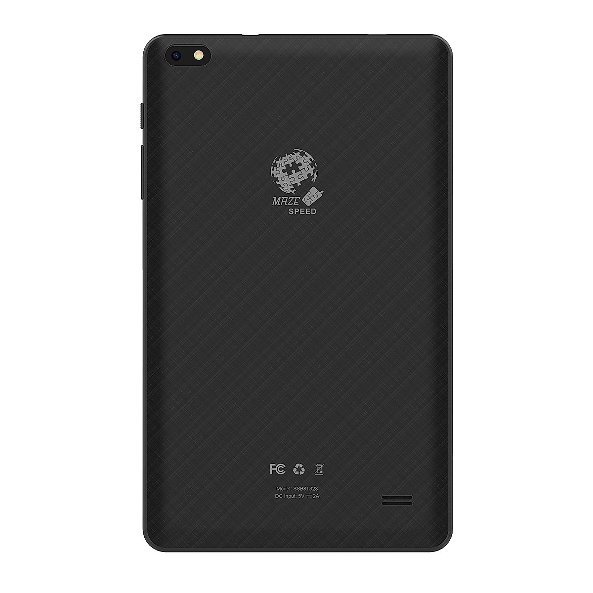 Maze Speed Tablet 8" Inch 4G LTE + WiFi Android Tablet, 8 Inch 1280x800 IPS HD Display, 8 MP Camera, 3GB+32GB (Up to 128GB), 4000mAh Battery, Android 12, w/Tablet Case, Black