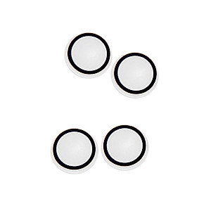 2 Pairs Replacement Glow Joystick Thumbstick Caps for Sony PS4/Xbox 360 Game Controller