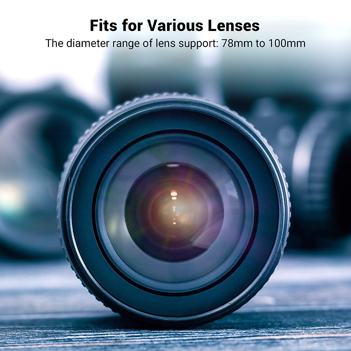 SMALLRIG Universal 15mm LWS Rod Mount Lens Support Bracket Height Adjustable for DSLR Camera Shoulder Rig - 2727