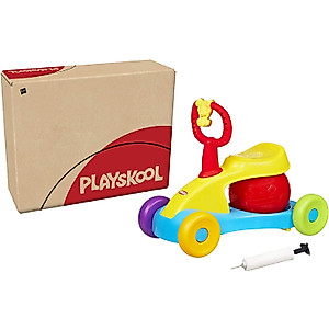Playskool Bounce and Ride Active Toy Ride-On for Toddlers 12 Months and Up with Stationary Mode, Music, and Sounds (Amazon Exclusive)