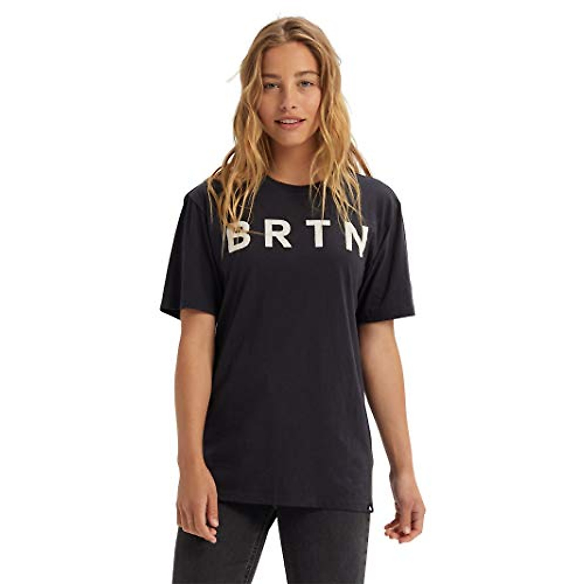 Burton Men's BRTN Short Sleeve T-Shirt, True Black, L