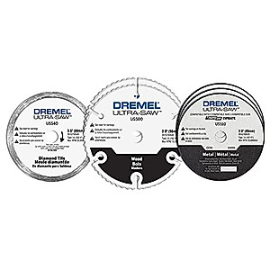 Dremel US700 Ultra-Saw 6-Piece Cutting Wheel Kit, White