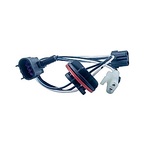 Sheisor Front Headlight Lamp Wiring Harness, Headlamp Wire Jumper Harness Compatible with Dodge 2009-2022 Ram, 2011-2022 Ram 1500, 2012-2018 Ram 2500 3500 4500 5500 (for Quad Halogen Only, 1pcs)