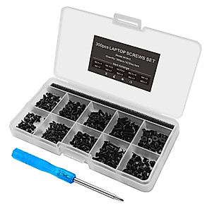 Mcsher 300pcs Laptop Notebook Screws Kit Set for IBM HP Dell Lenovo Samsung Sony Toshiba Gateway
