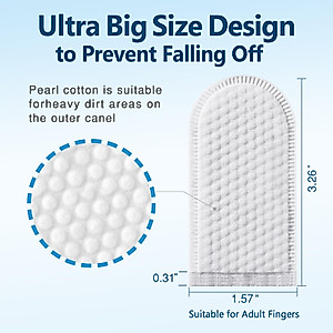 Tzqpokut Dog Ear Cleaner Wipes - Otic Cleanser for Dogs (50)