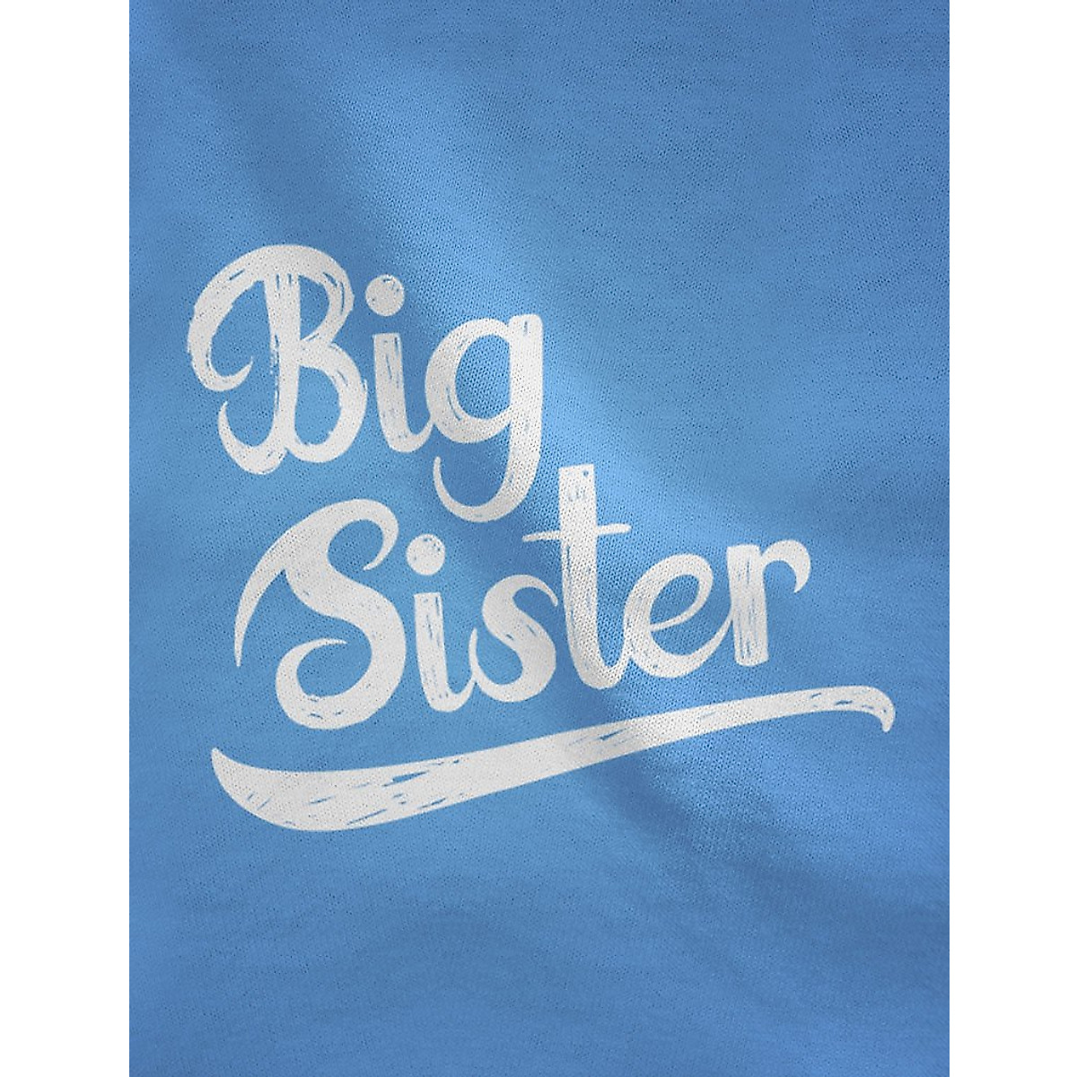 Big Sister Little Brother Matching Outfits Baby Announcement Sibling Shirts Set Girls Shirt Wow Pink/Baby Navy Kids Shirt 4T / Baby Newborn